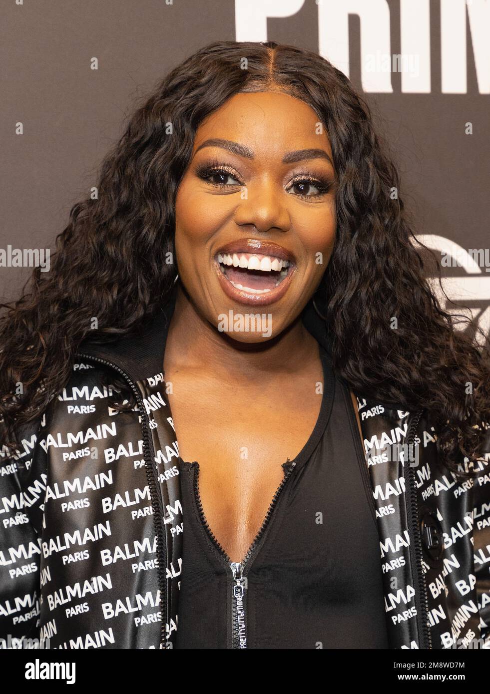 London, UK. 14 January, 2023. attends the Arrivals at the KSI v FaZe ...