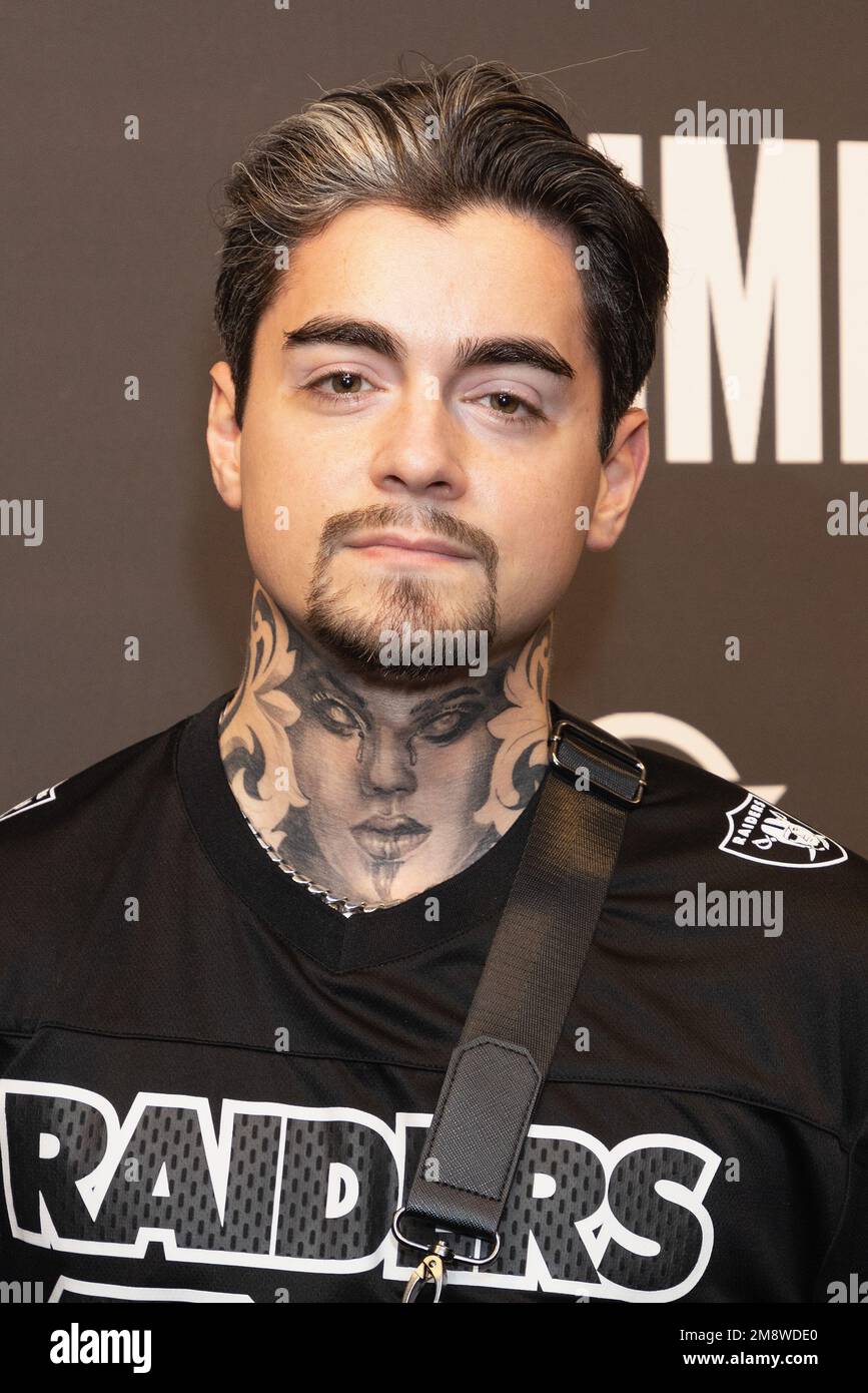 London, UK. 14 January, 2023. Mitchell Craske attends the Arrivals at ...