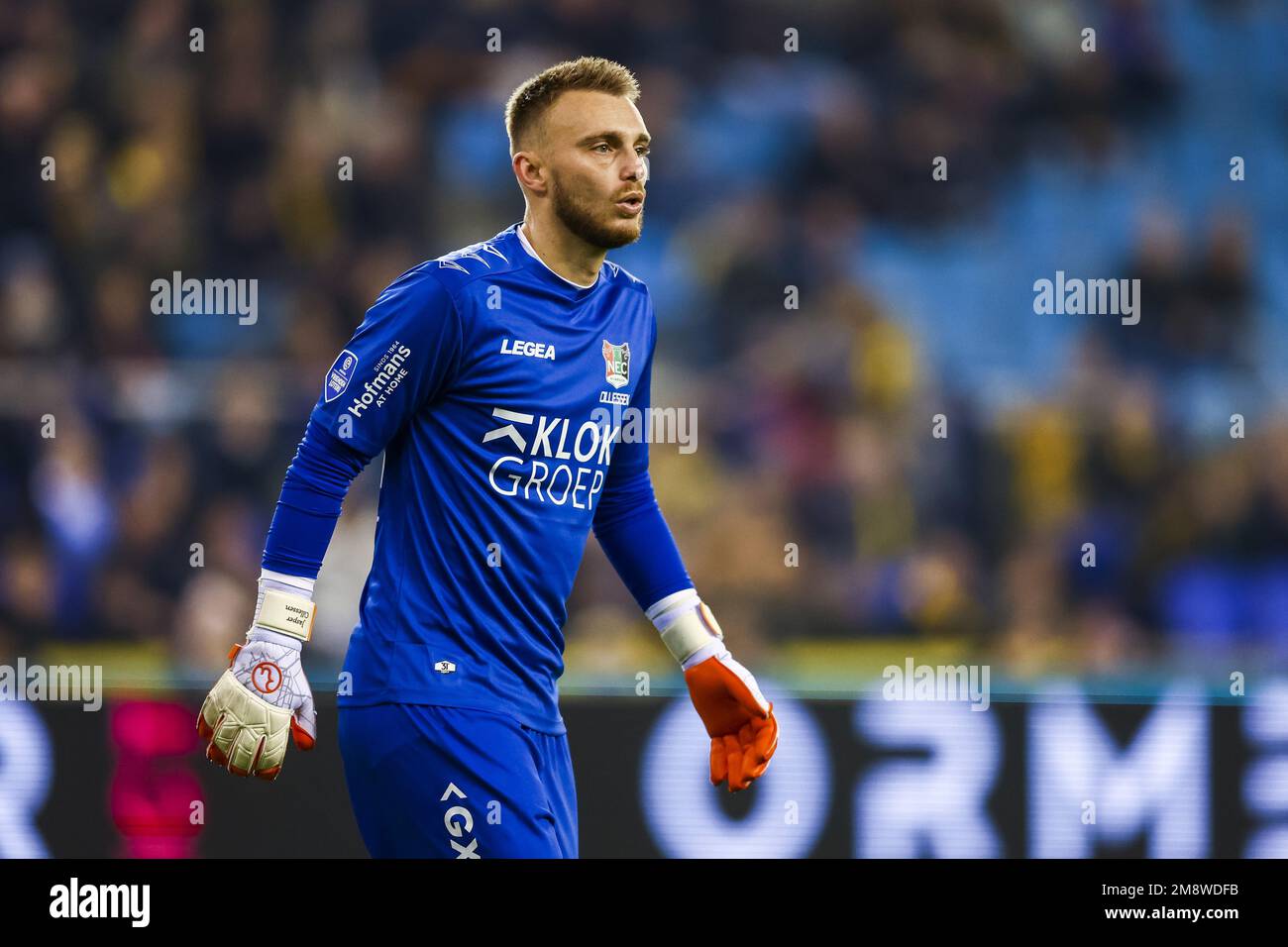 ARNHEM - NEC Nijmegen goalkeeper Jasper Cillessen during the Dutch ...