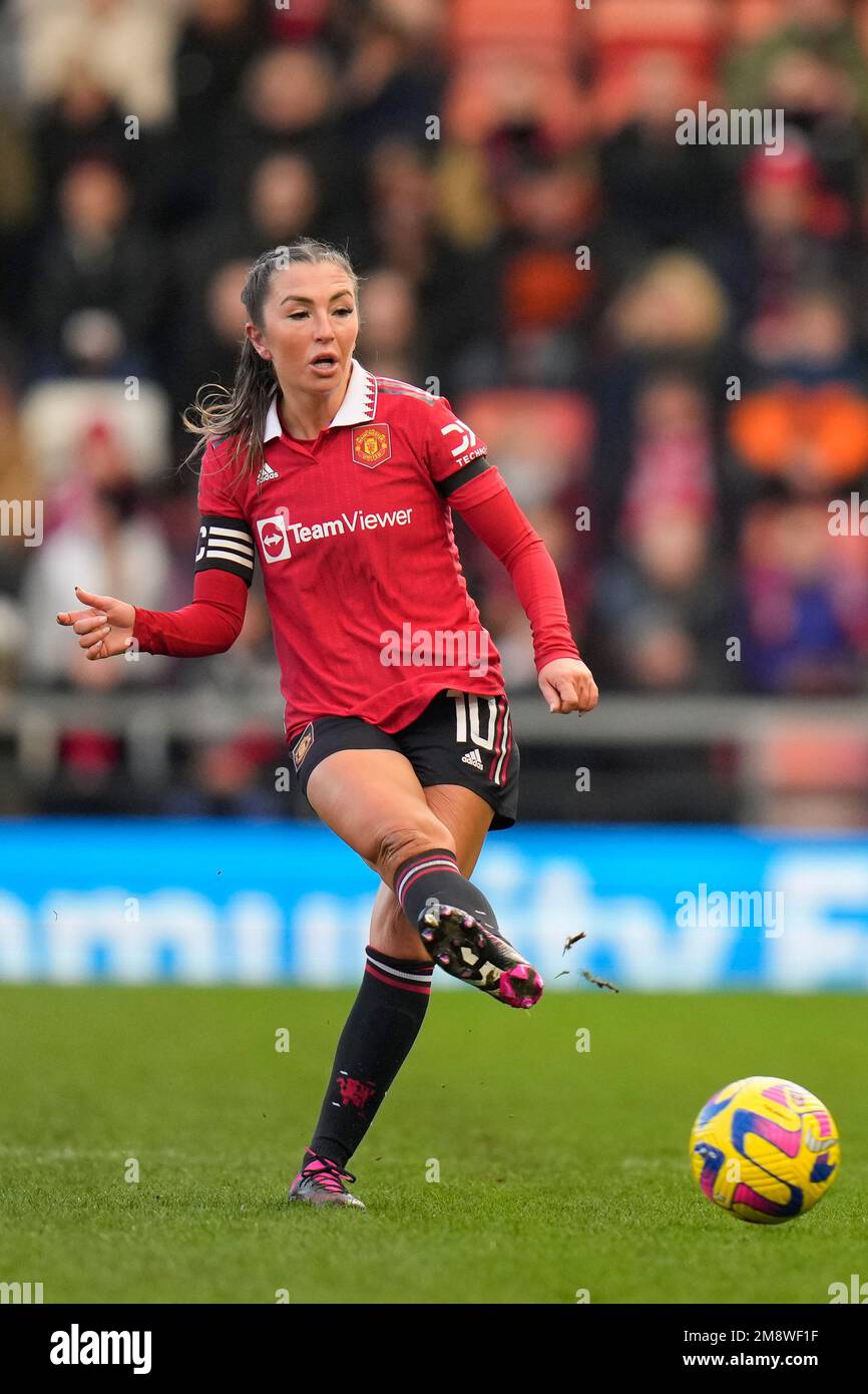 Katie Zelem #10 of Manchester United during the The Fa Women's Super ...