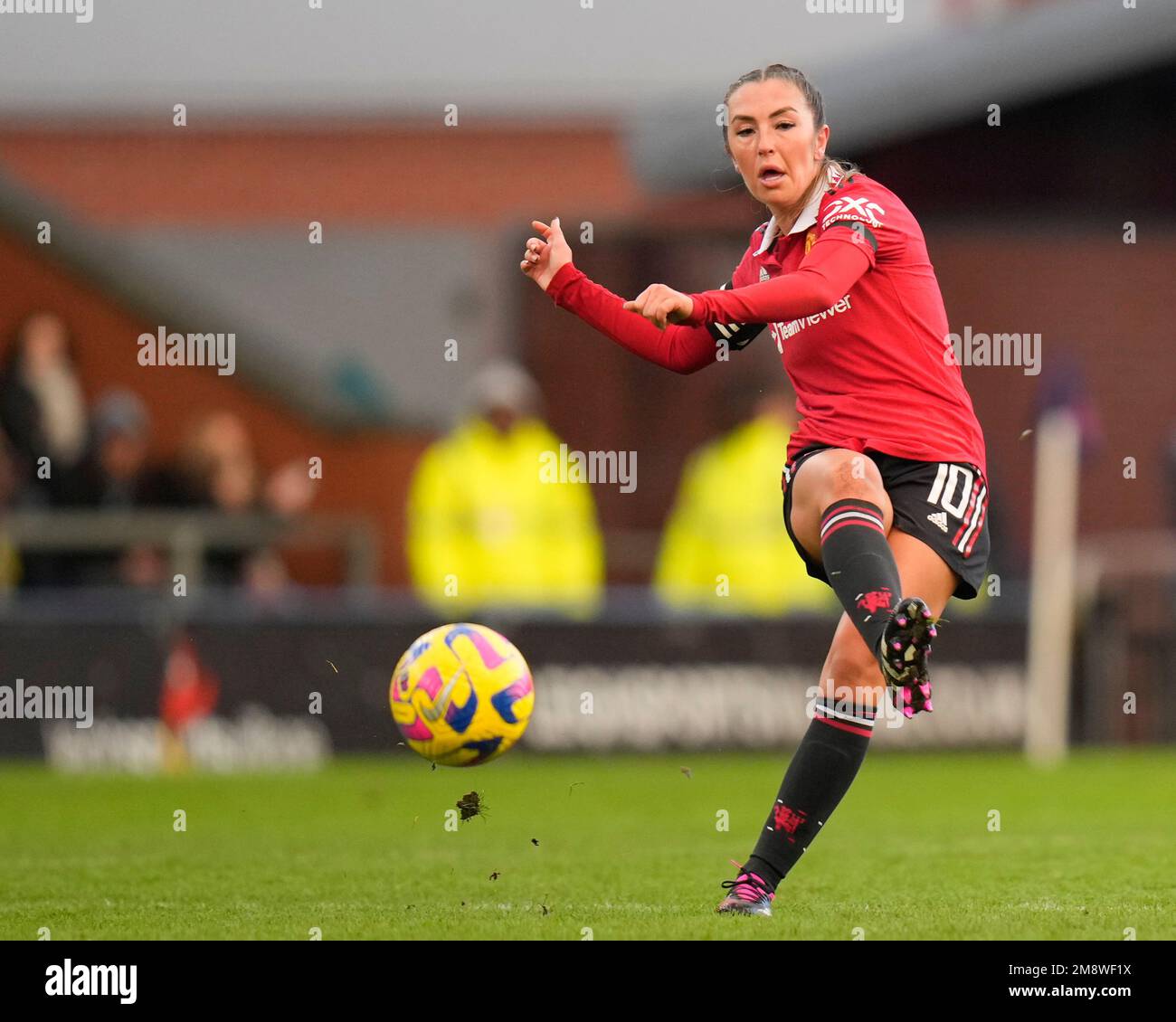 Katie Zelem #10 of Manchester United during the The Fa Women's Super ...