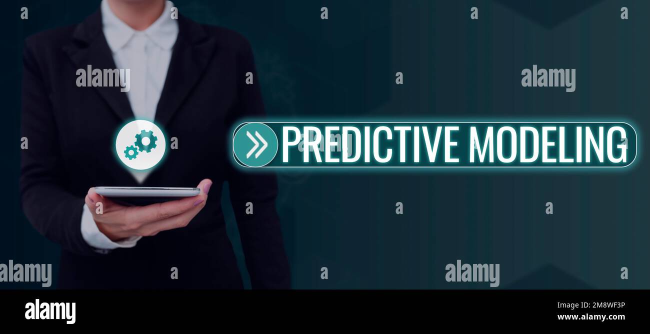 Text caption presenting Predictive Modeling. Concept meaning ... Text caption presenting Predictive Modeling. Concept meaning ...