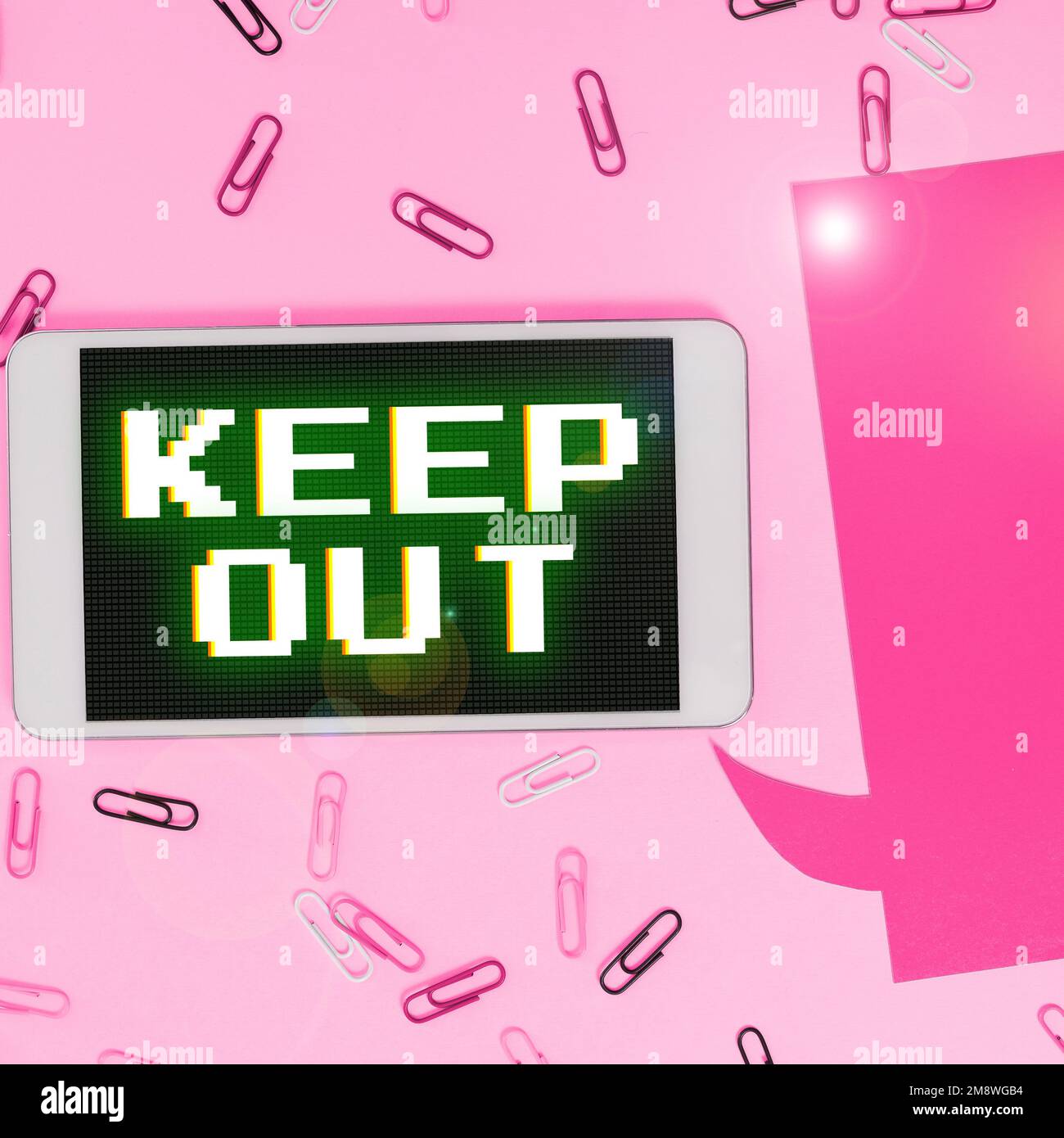 Girly Keep Out Signs