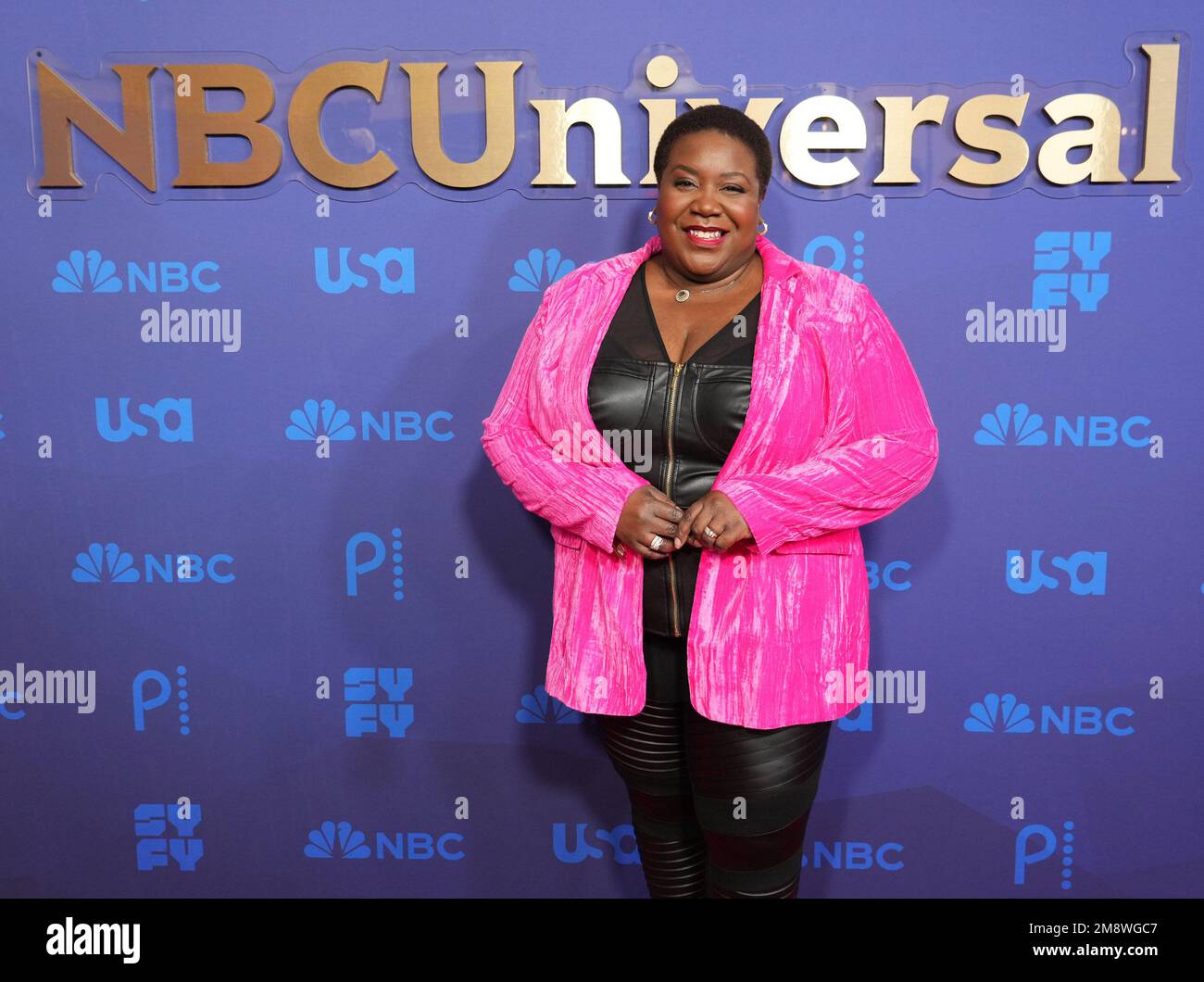 Lacretta at the 2023 NBCUNIVERSAL Press Tour held at the Langham ...