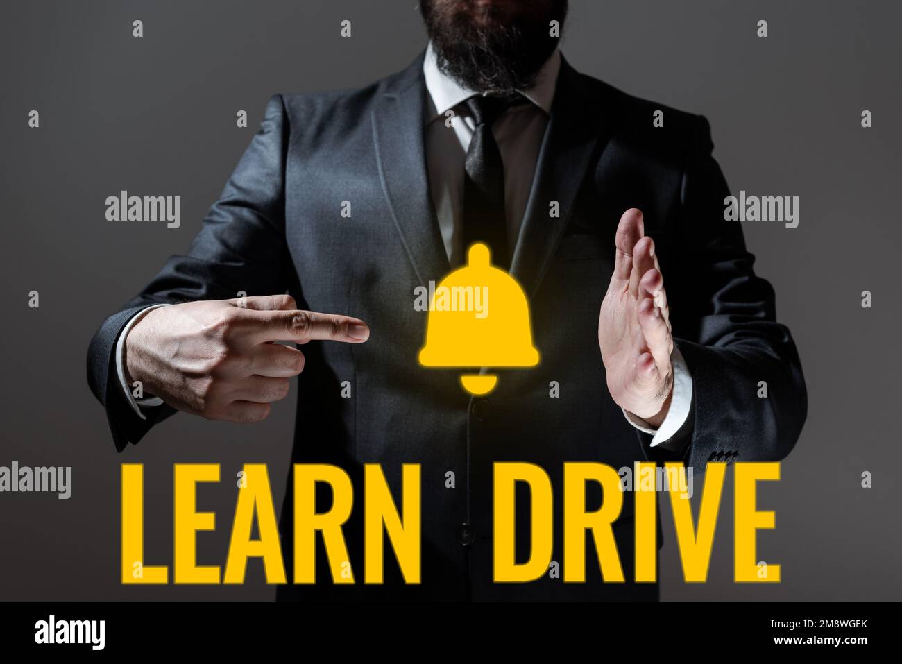 Conceptual display Learn Drive. Business showcase to gain the knowledge ... Conceptual display Learn Drive. Business showcase to gain the knowledge ...