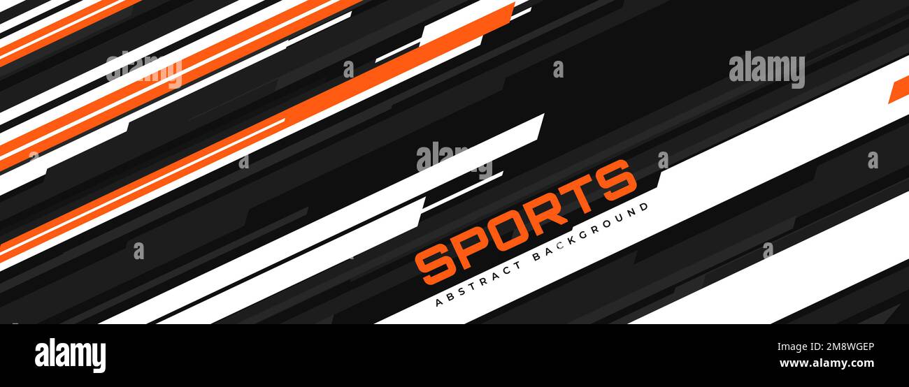 Abstract sports background. Modern sports banner design with diagonal ...