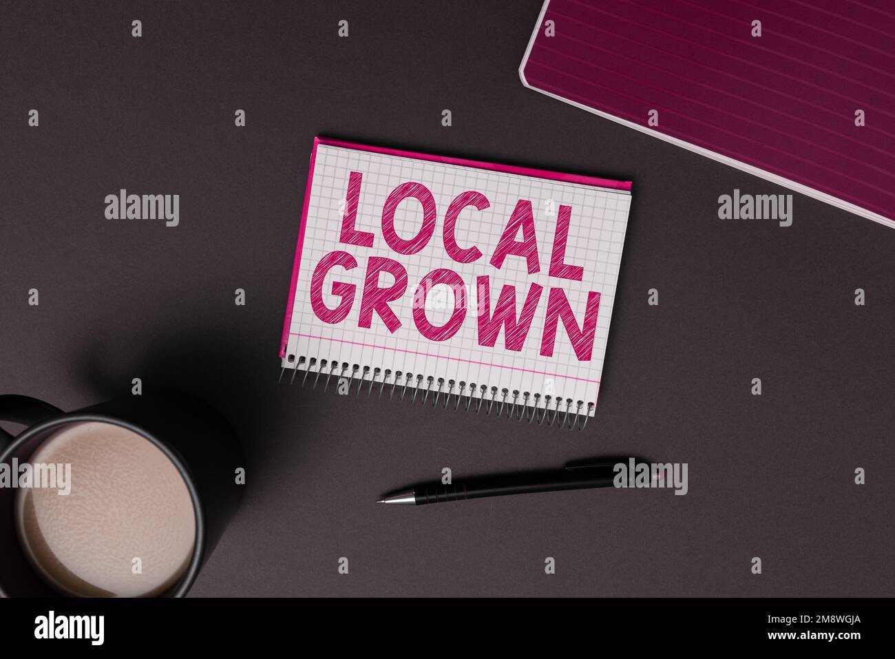 Writing displaying text Local Grown. Business showcase agricultural ... Writing displaying text Local Grown. Business showcase agricultural ...
