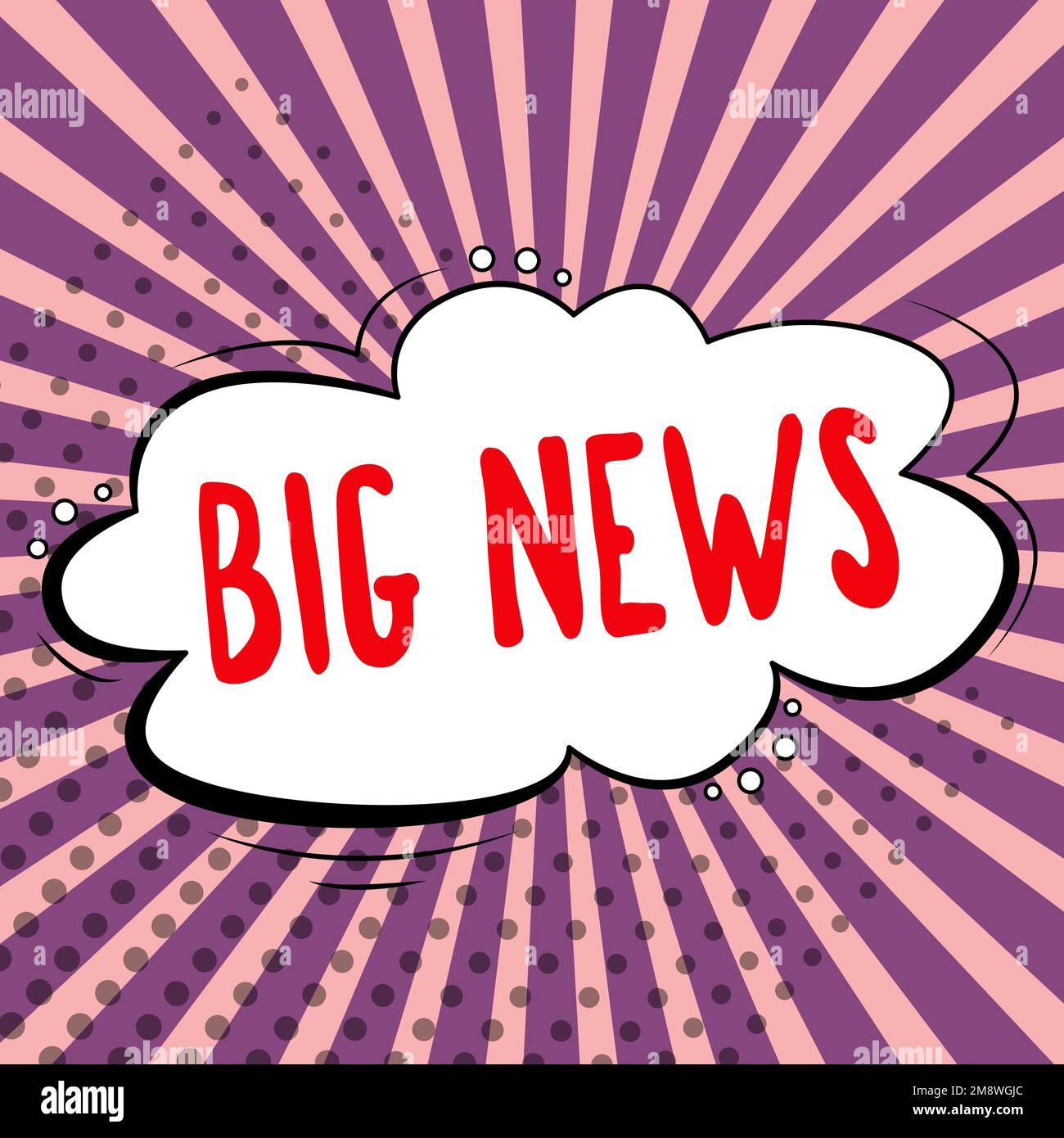 Conceptual display Big News. Business showcase knowing actions no one ...