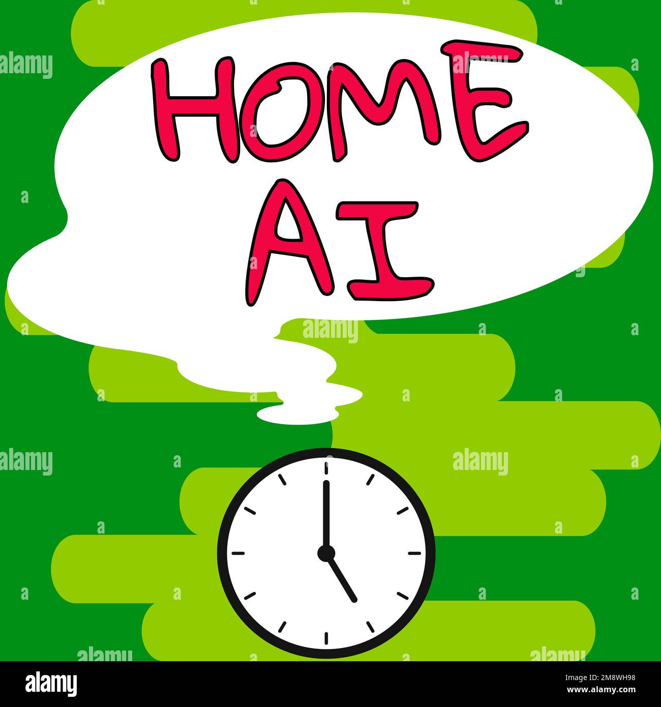 Text Caption Presenting Home Ai Concept Meaning Home Solution That Enables Automating The Bulk