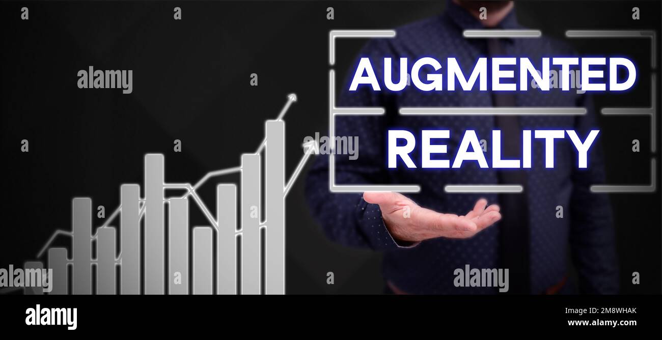 Inspiration showing sign Augmented Reality. Business showcase ...