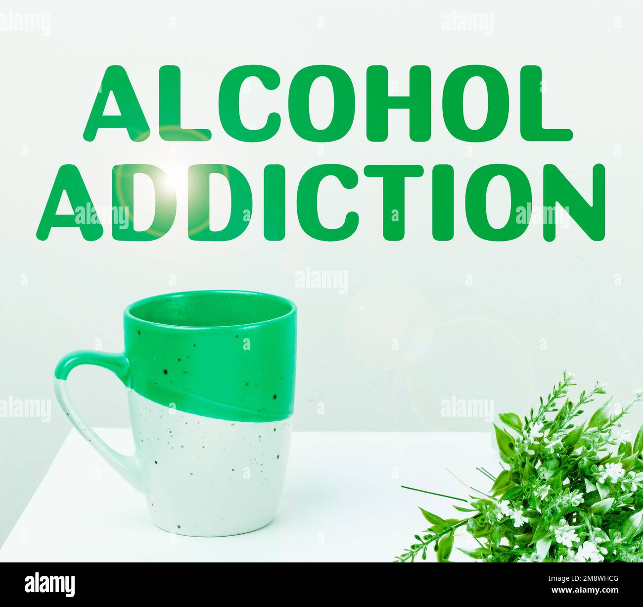 Handwriting text Alcohol Addiction. Conceptual photo characterized by ...