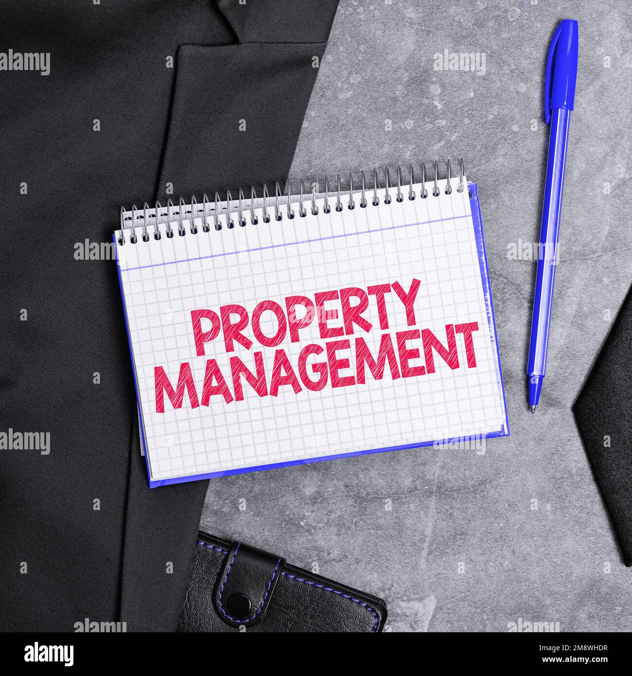 Conceptual display Property Management. Conceptual photo Overseeing of ...