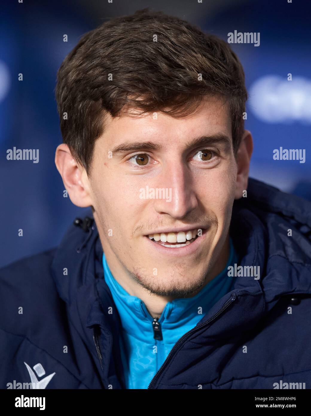 Aihen Munoz of Real Sociedad during La Liga match between Real Sociedad ...