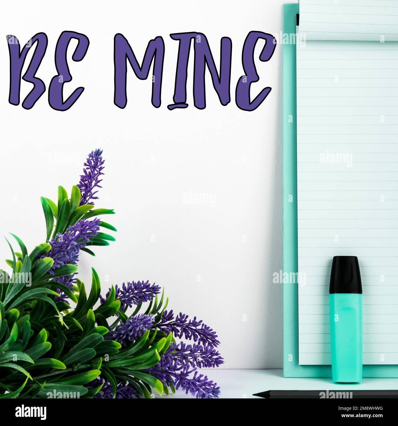 Text sign showing Be Mine. Word for like a person more than a friend ...