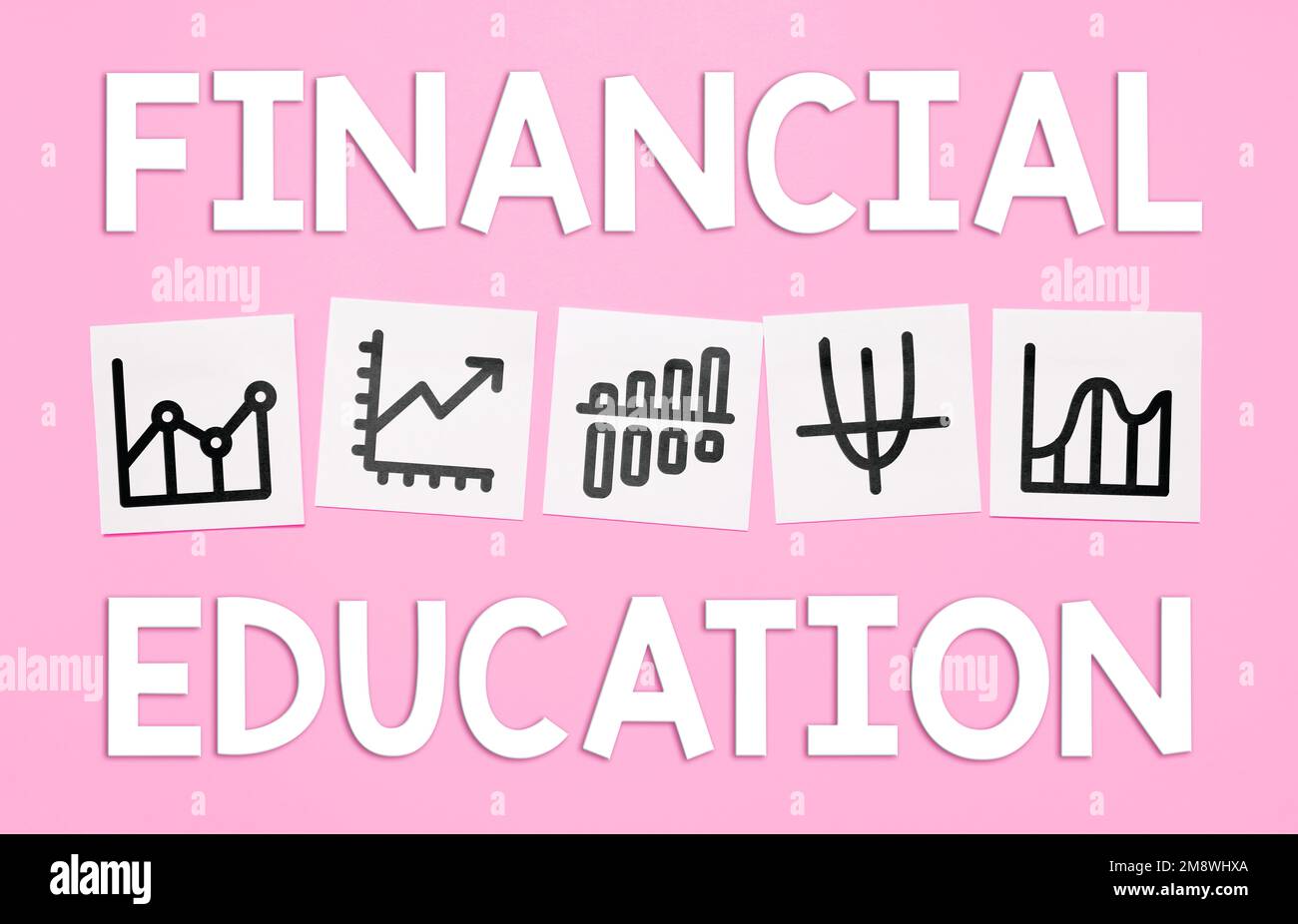 Text sign showing Financial Education. Word for Understanding Monetary ...