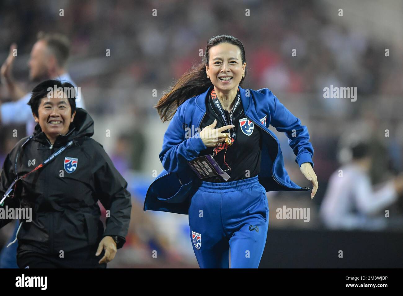 General manager Nualphan Lamsam of Thailand seen during the AFF ...