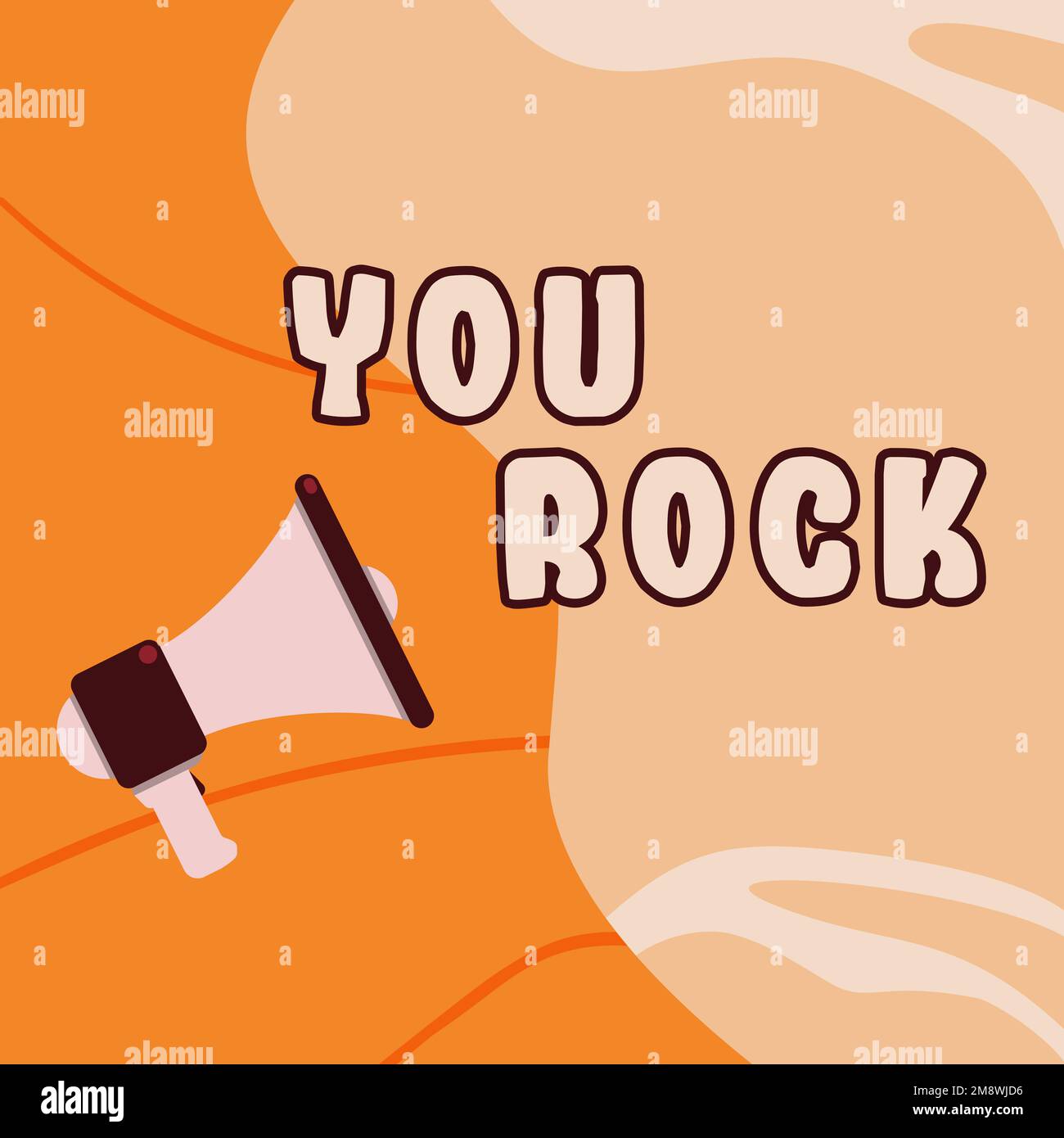 Inspiration showing sign You Rock. Conceptual photo slang phrase of ...