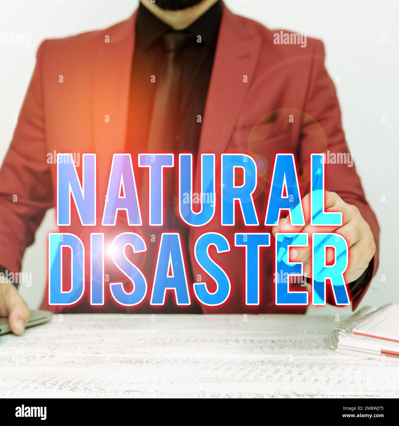 Conceptual caption Natural Disaster. Word for occurring in the course ...