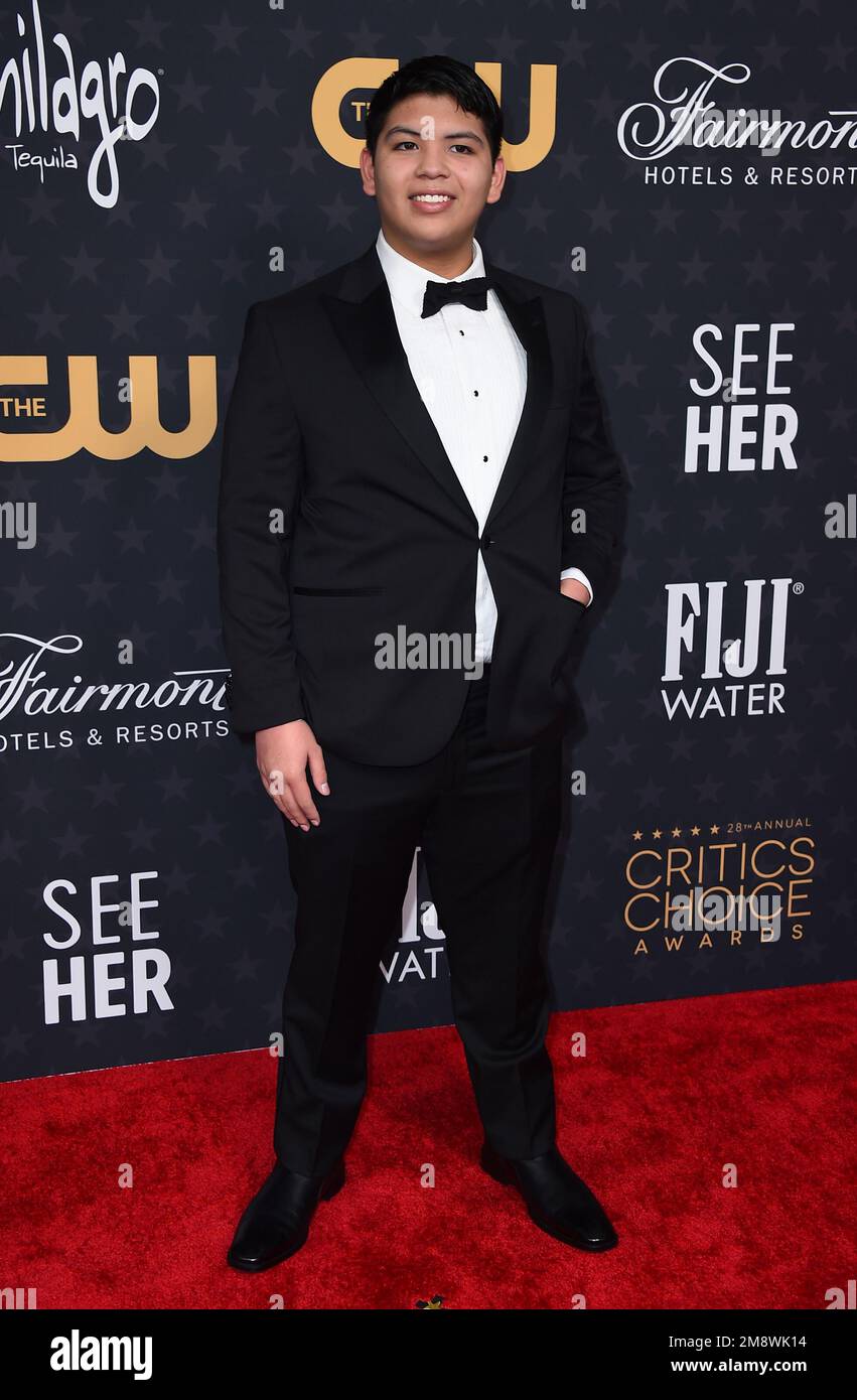 Lane Factor arrives at the 28th annual Critics Choice Awards at The ...