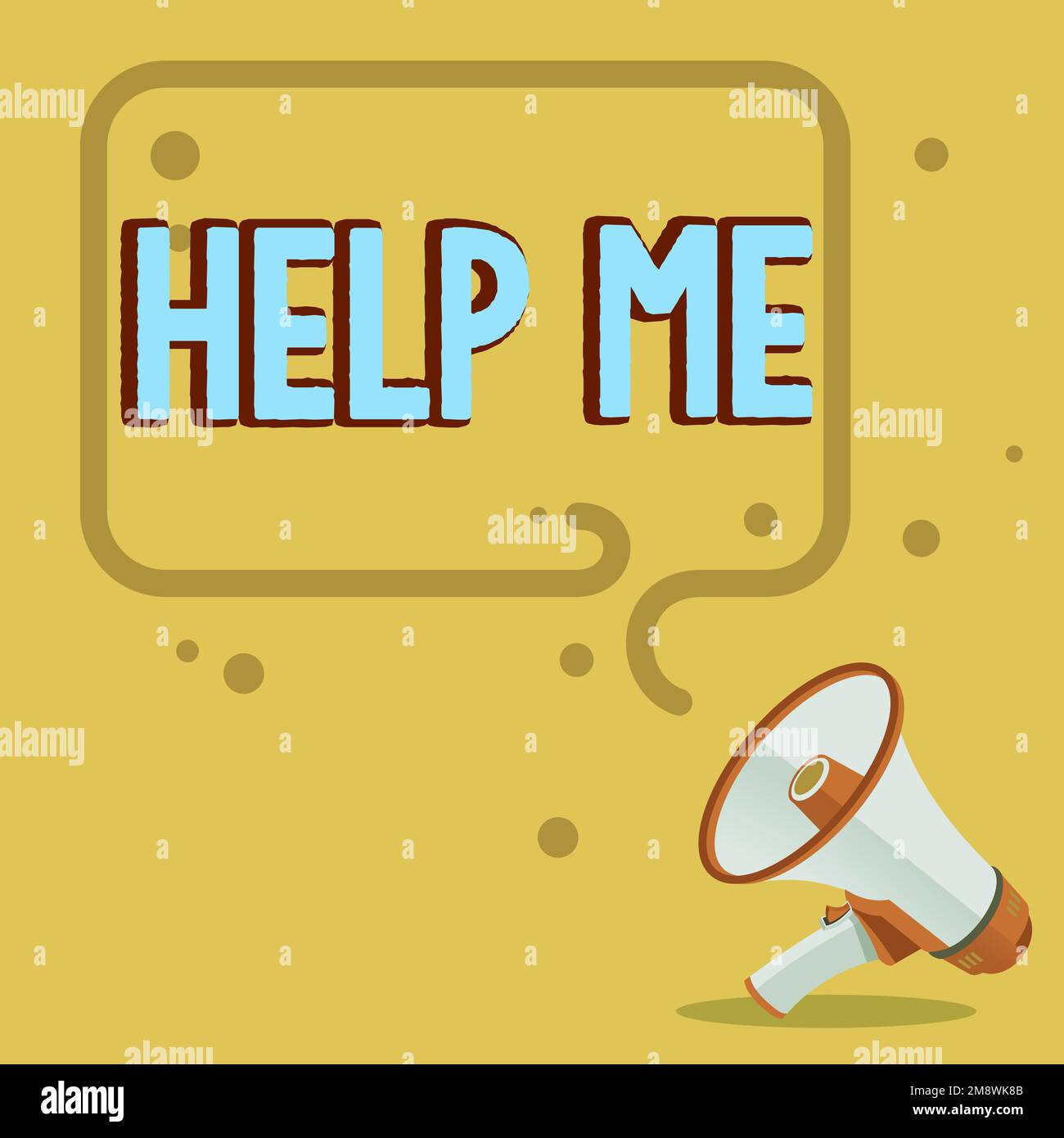 Sign displaying Help Me. Internet Concept Asking someone to assist you ...