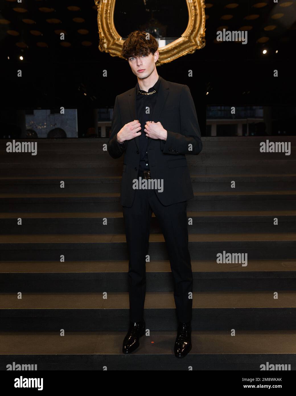 Nils Kuesel Milan Fashion Week Men Fall/Winter 23-24 Dolce & Gabbana ...