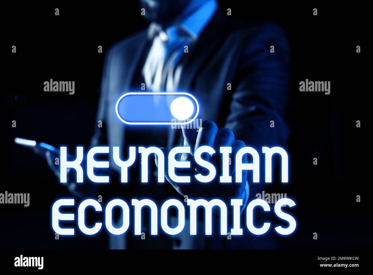 Writing displaying text Keynesian Economics. Concept meaning monetary ...
