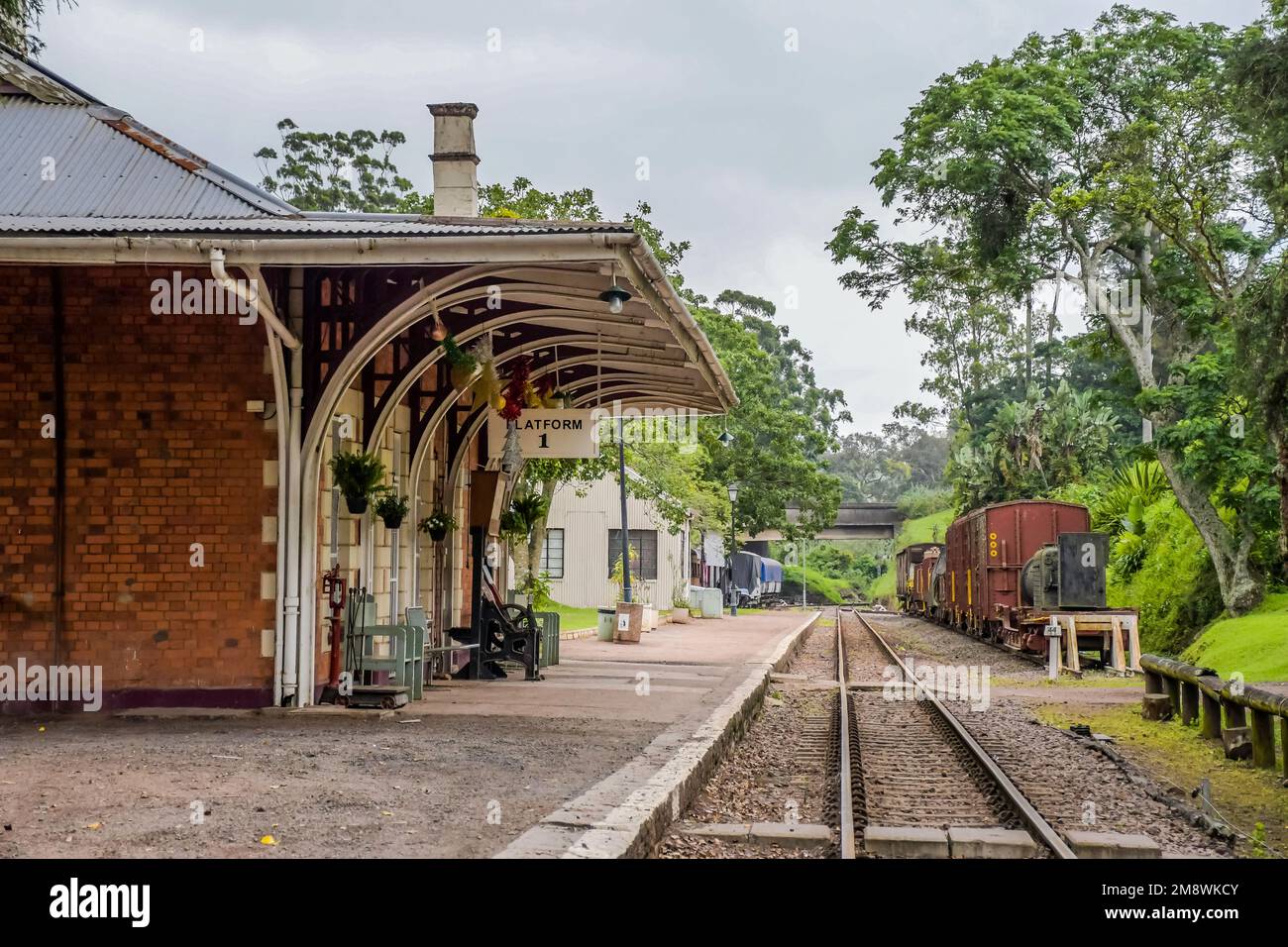 umgeni steam railway station in Inchanga Durban South africa runs steam ...