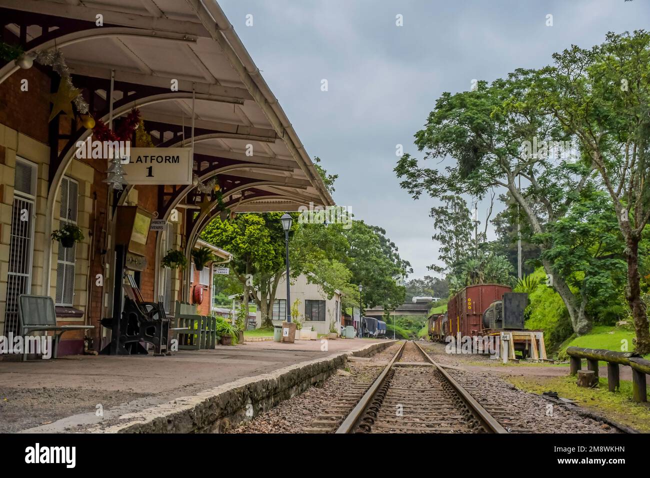 umgeni steam railway station in Inchanga Durban South africa runs steam ...