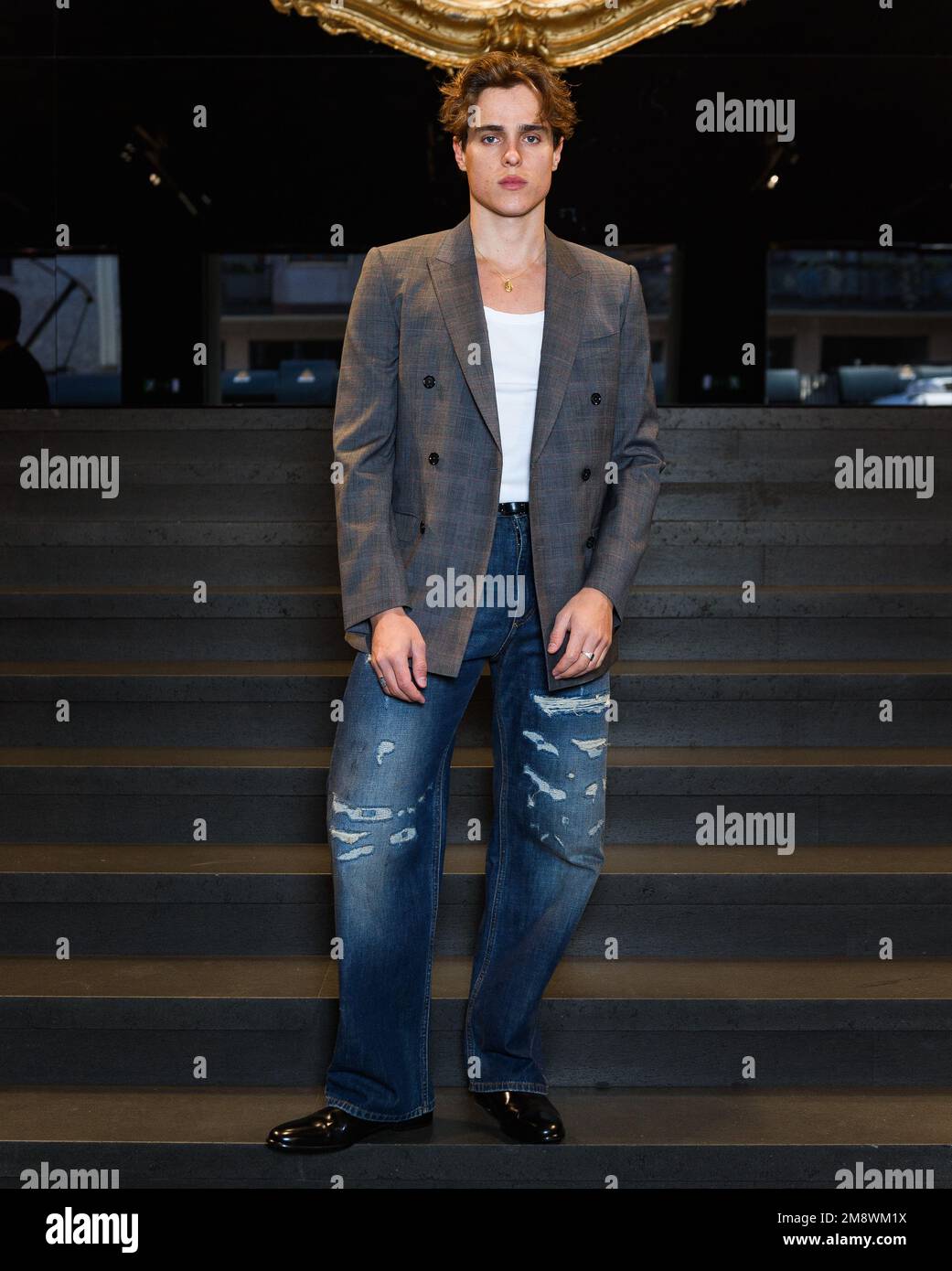 Valen Volinetts Milan Fashion Week Men Fall/Winter 23-24 Dolce ...