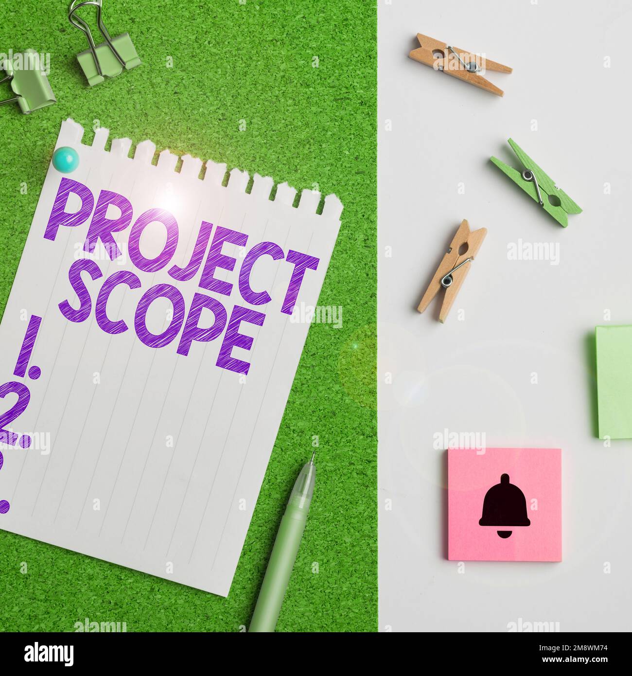 Conceptual caption Project Scope. Word for evaluation of work efforts a ...