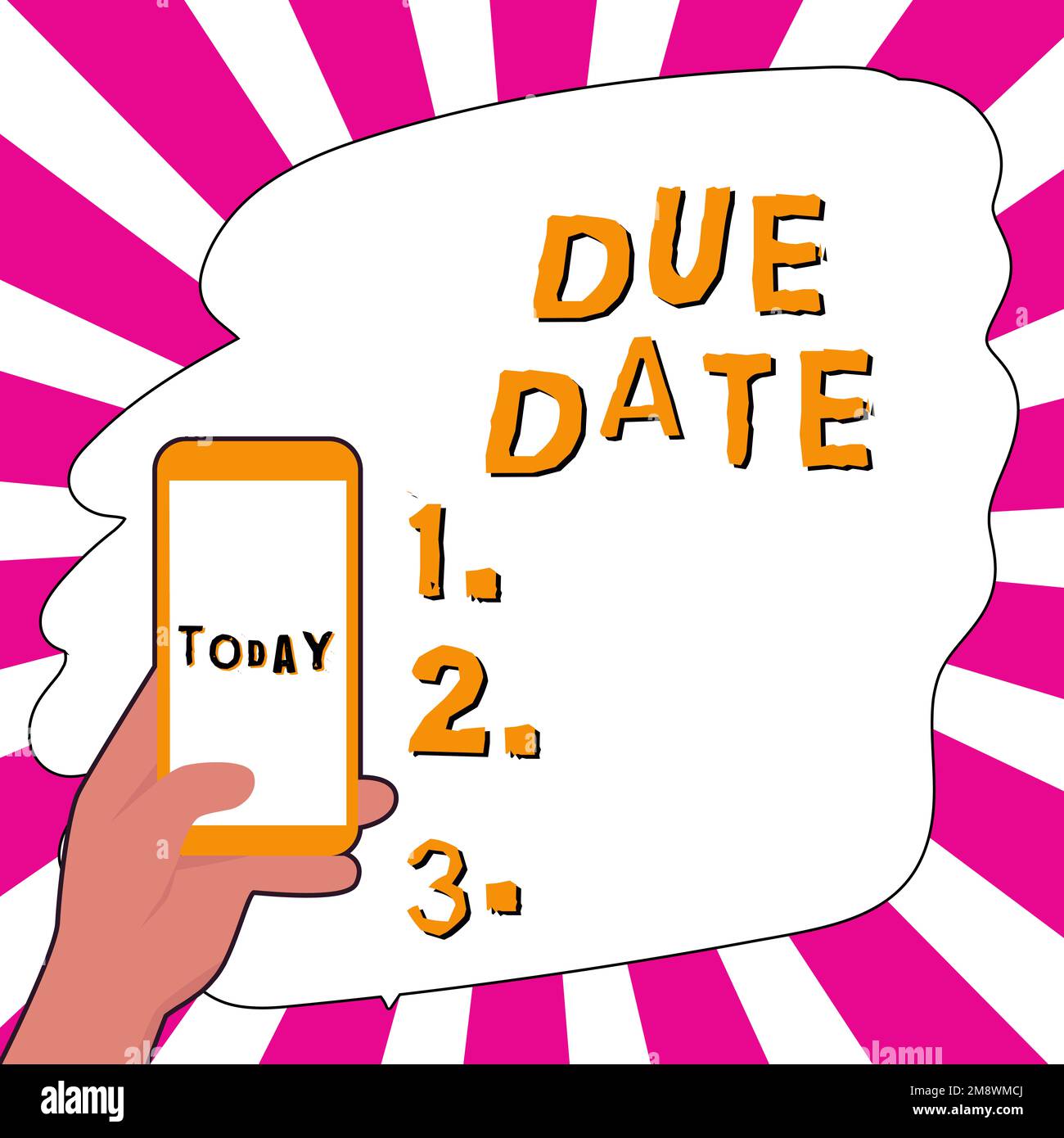 Inspiration showing sign Due Date. Word for The date when payment ...