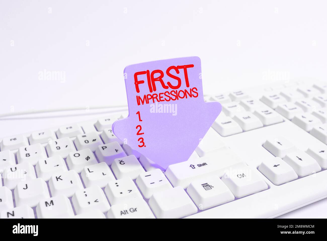 Conceptual caption First Impressions. Word for What a person thinks of ...