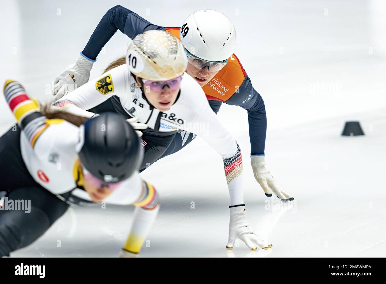 GDANSK - Selma Poutsma during 500 meters on day 2 of the European Short ...