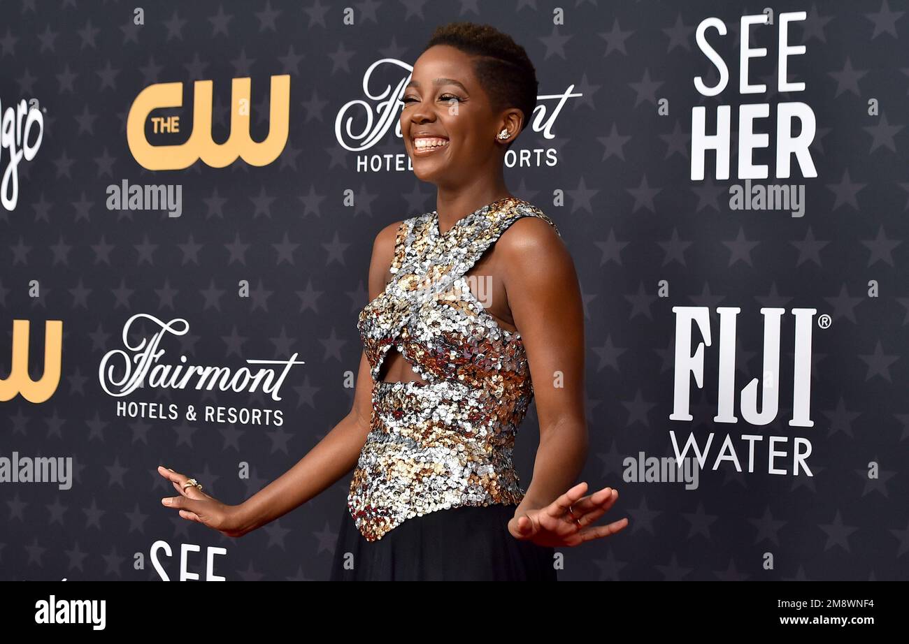 Thuso Mbedu arrives at the 28th annual Critics Choice Awards at The ...