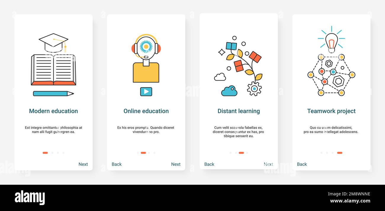 Modern education system. Online learning, distance education and ...