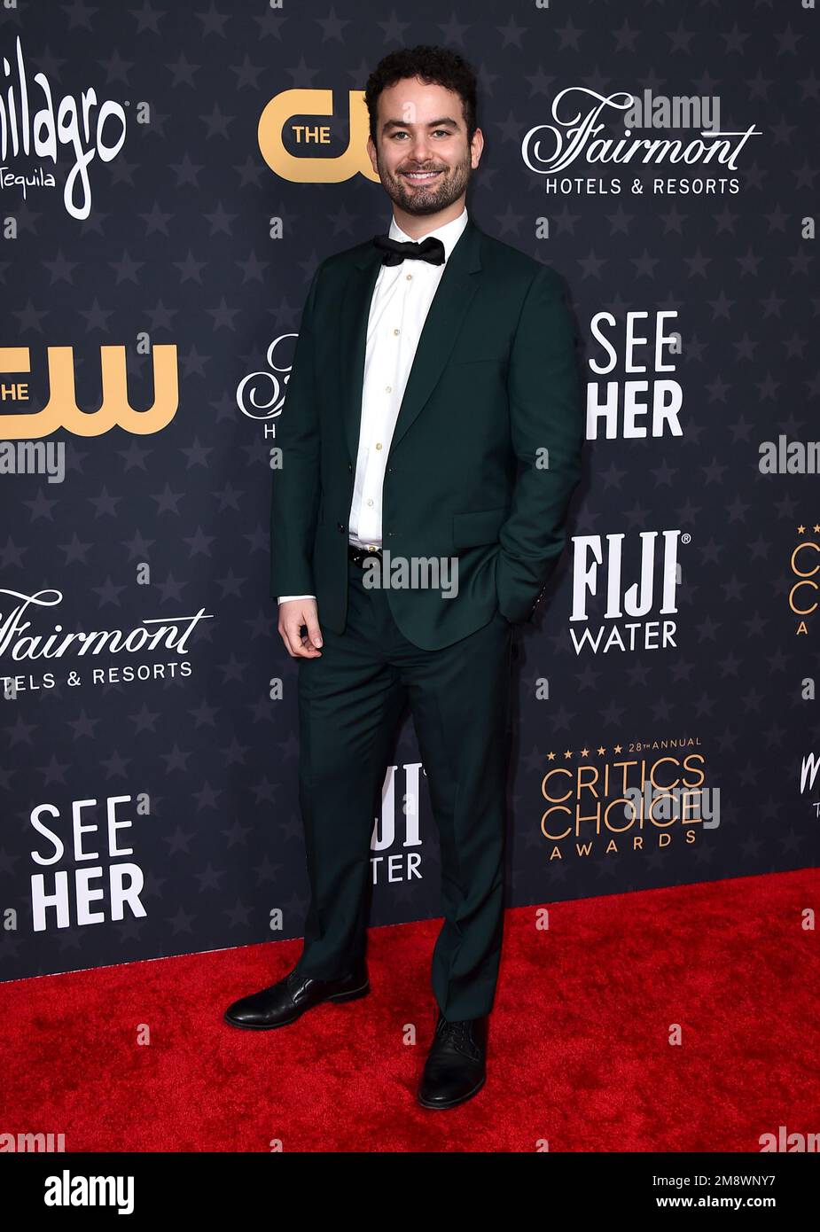 Jared Frieder arrives at the 28th annual Critics Choice Awards at The ...
