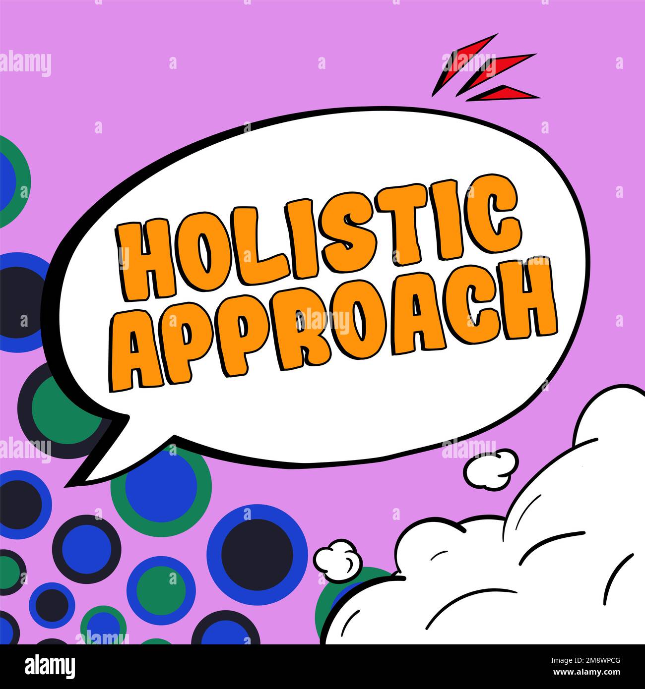 Conceptual caption Holistic Approach. Conceptual photo characterized ...