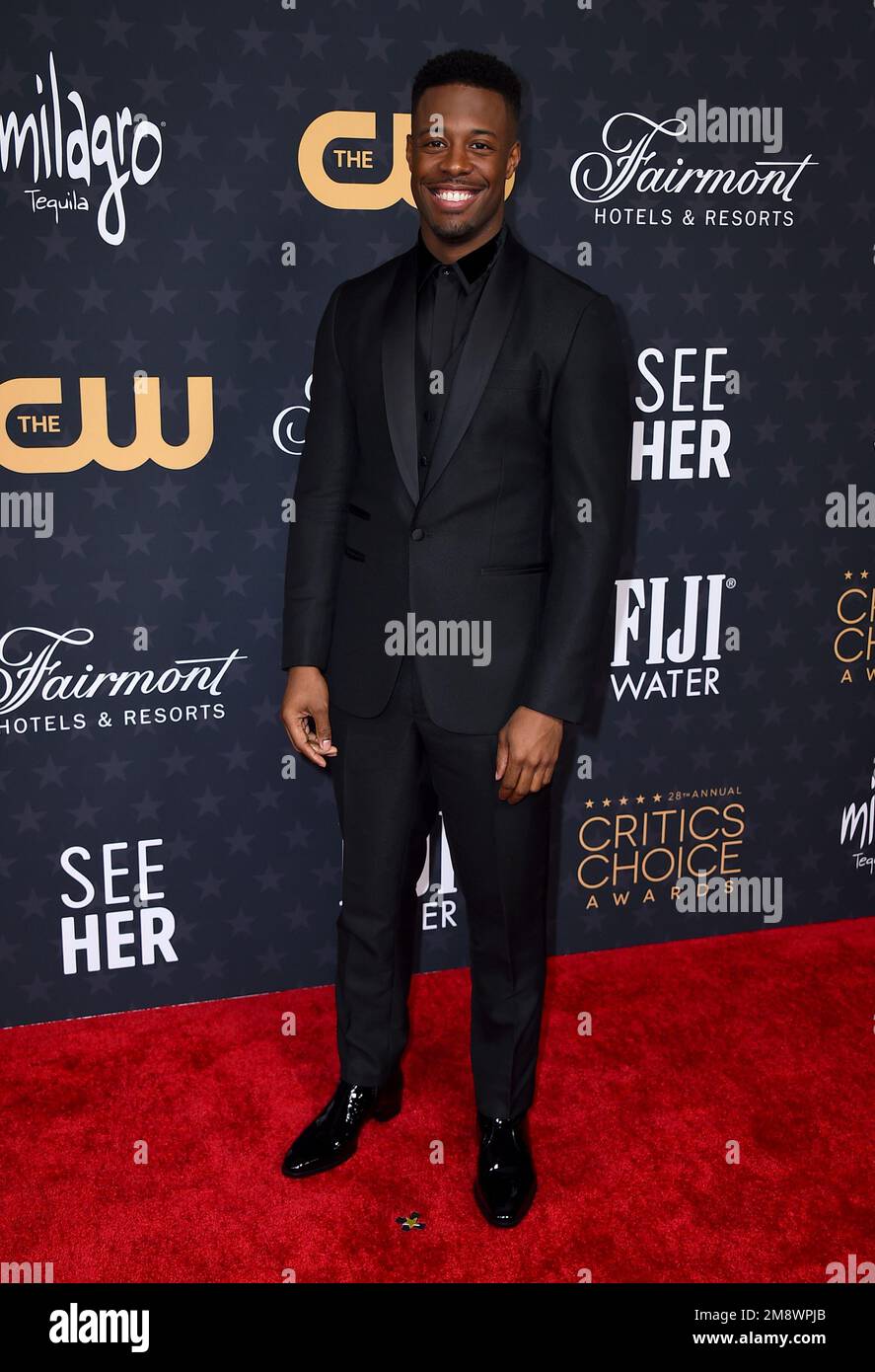 Patrick Walker arrives at the 28th annual Critics Choice Awards at The ...
