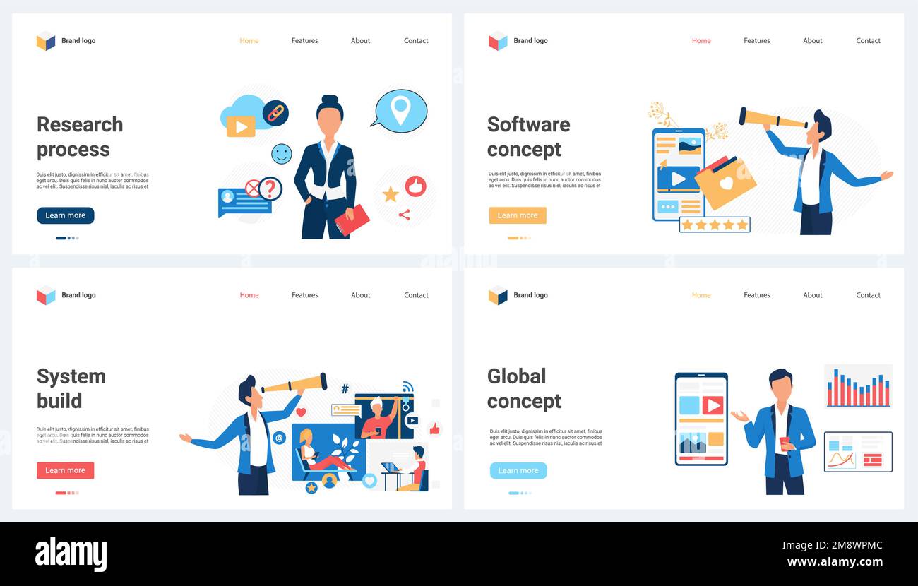 System build Stock Vector Images - Alamy