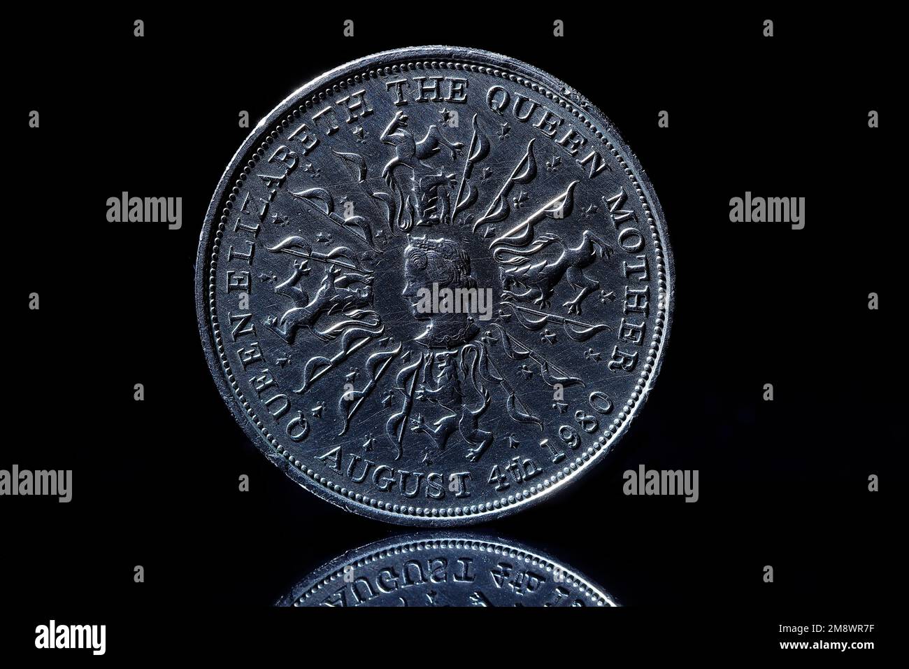 1980 25p crown hi-res stock photography and images - Alamy