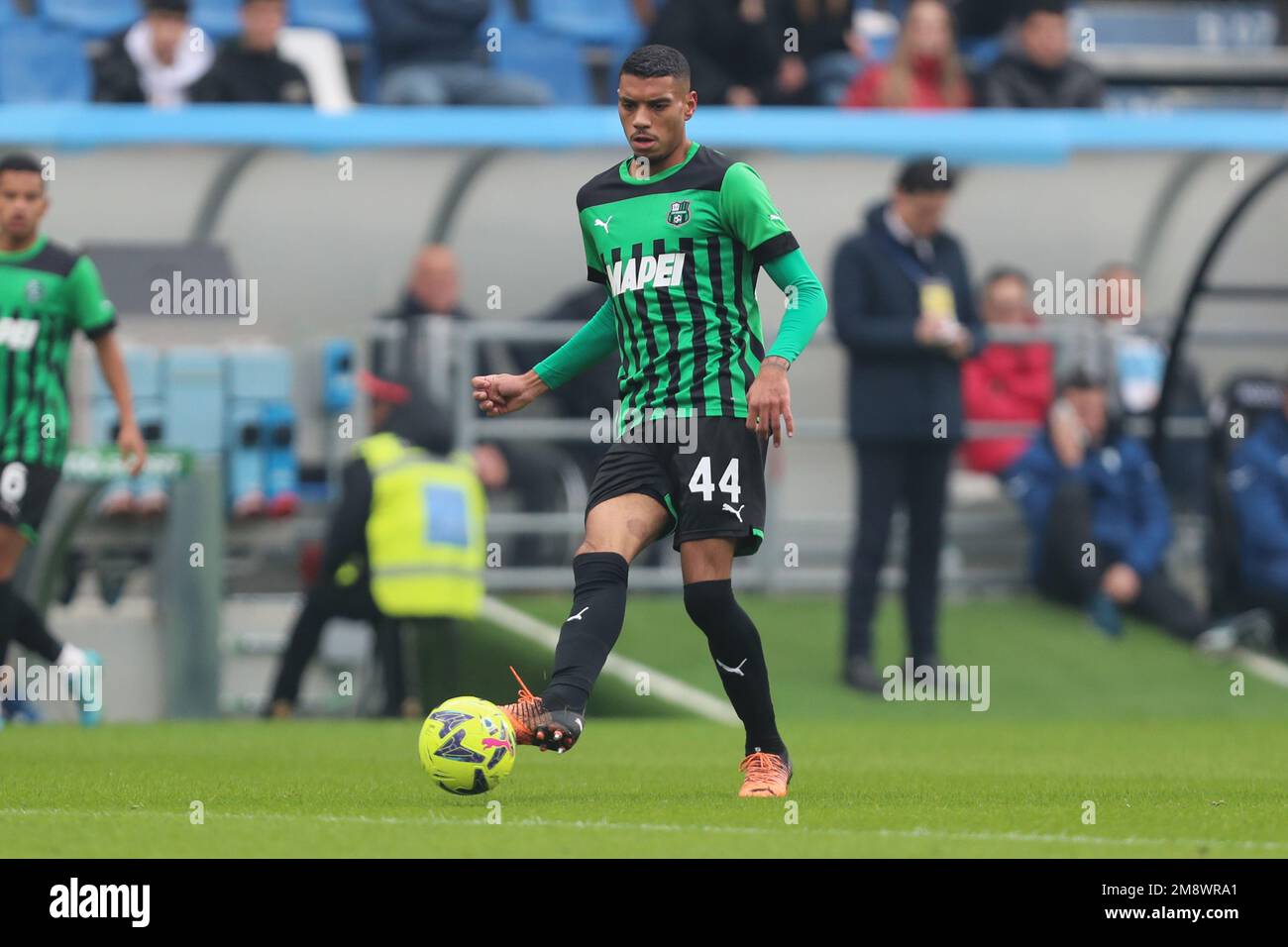 Ruan Tressoldi of US Sassuolo Calcio in action during the Serie A match ...