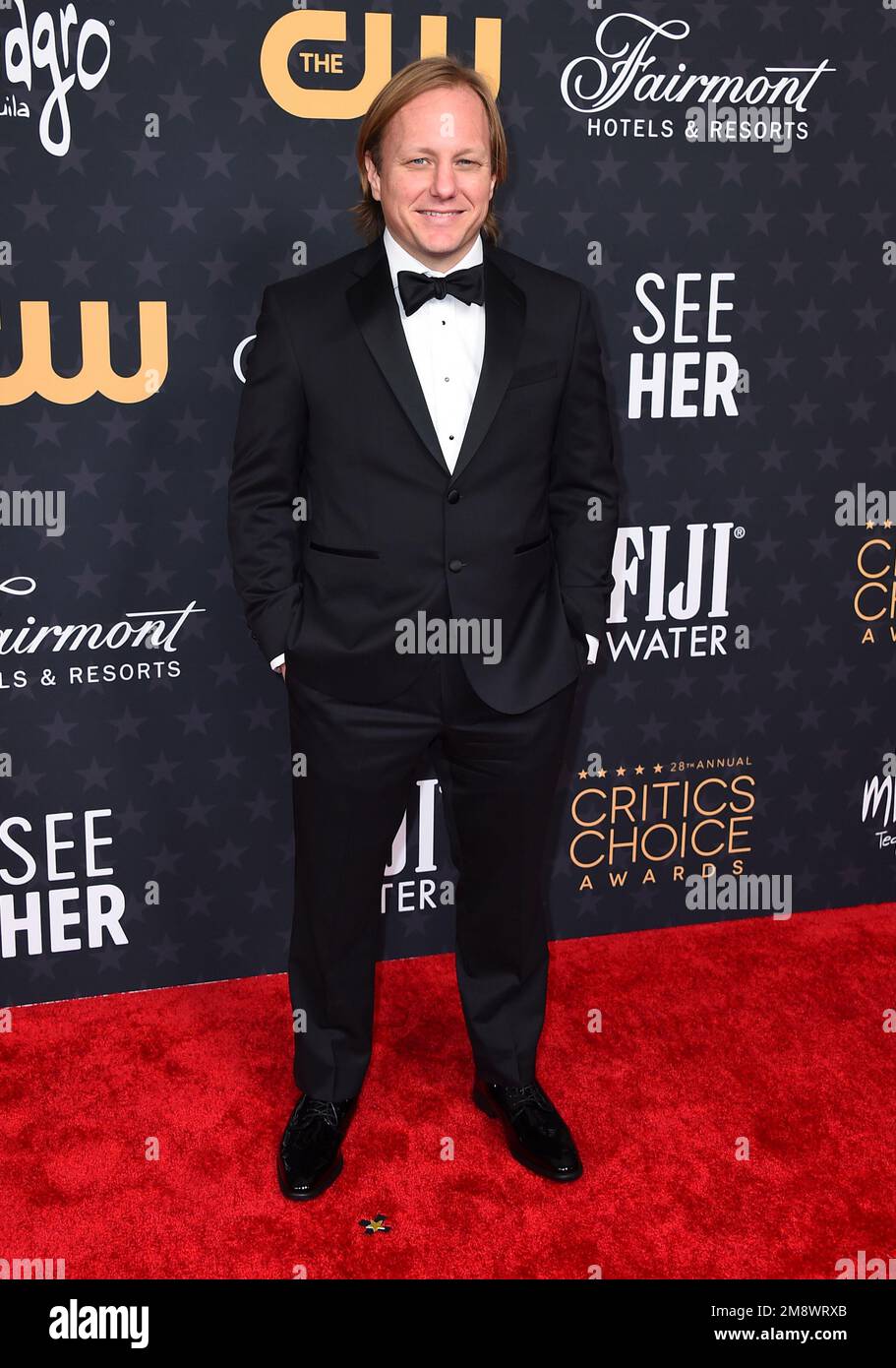 Robbie Pickering arrives at the 28th annual Critics Choice Awards at ...