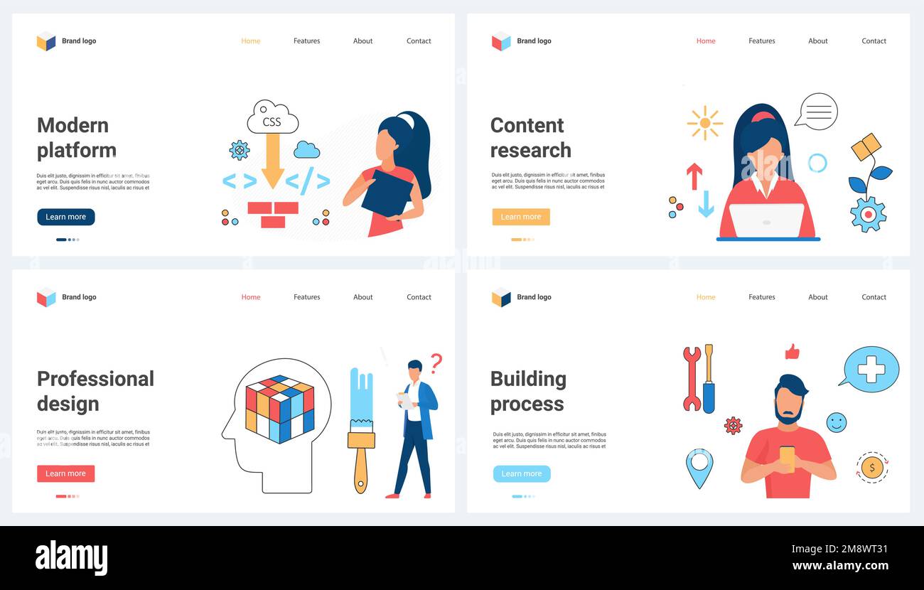 Professional design, content development and research, modern digital ...