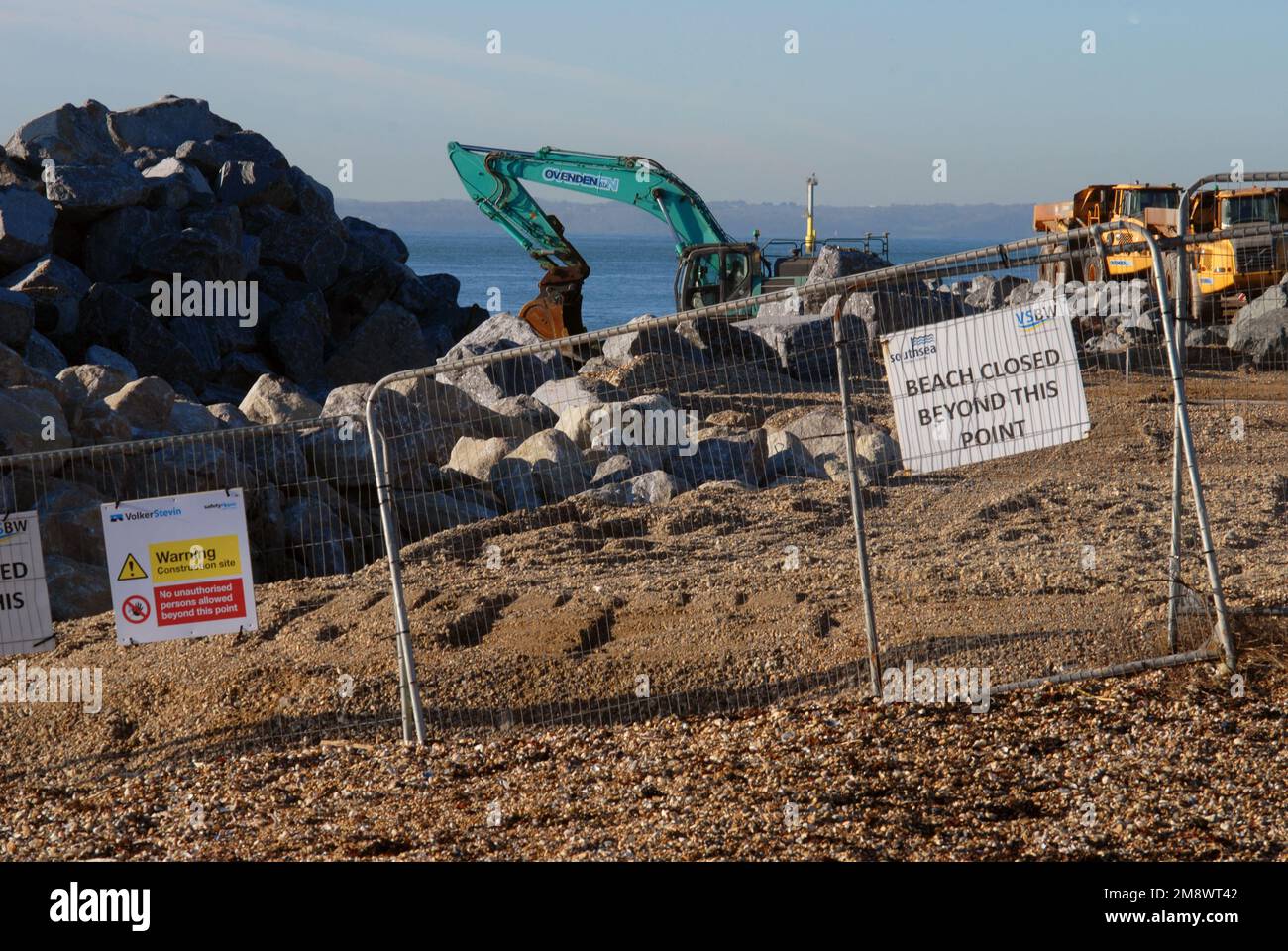 Southsea Coastal Scheme, Coastal Defence Project, Portsmouth, Hampshire ...