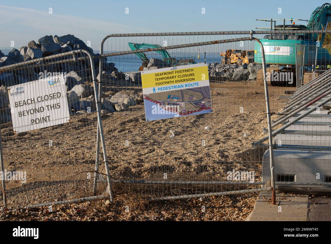 Southsea Coastal Scheme, Coastal Defence Project, Portsmouth, Hampshire ...