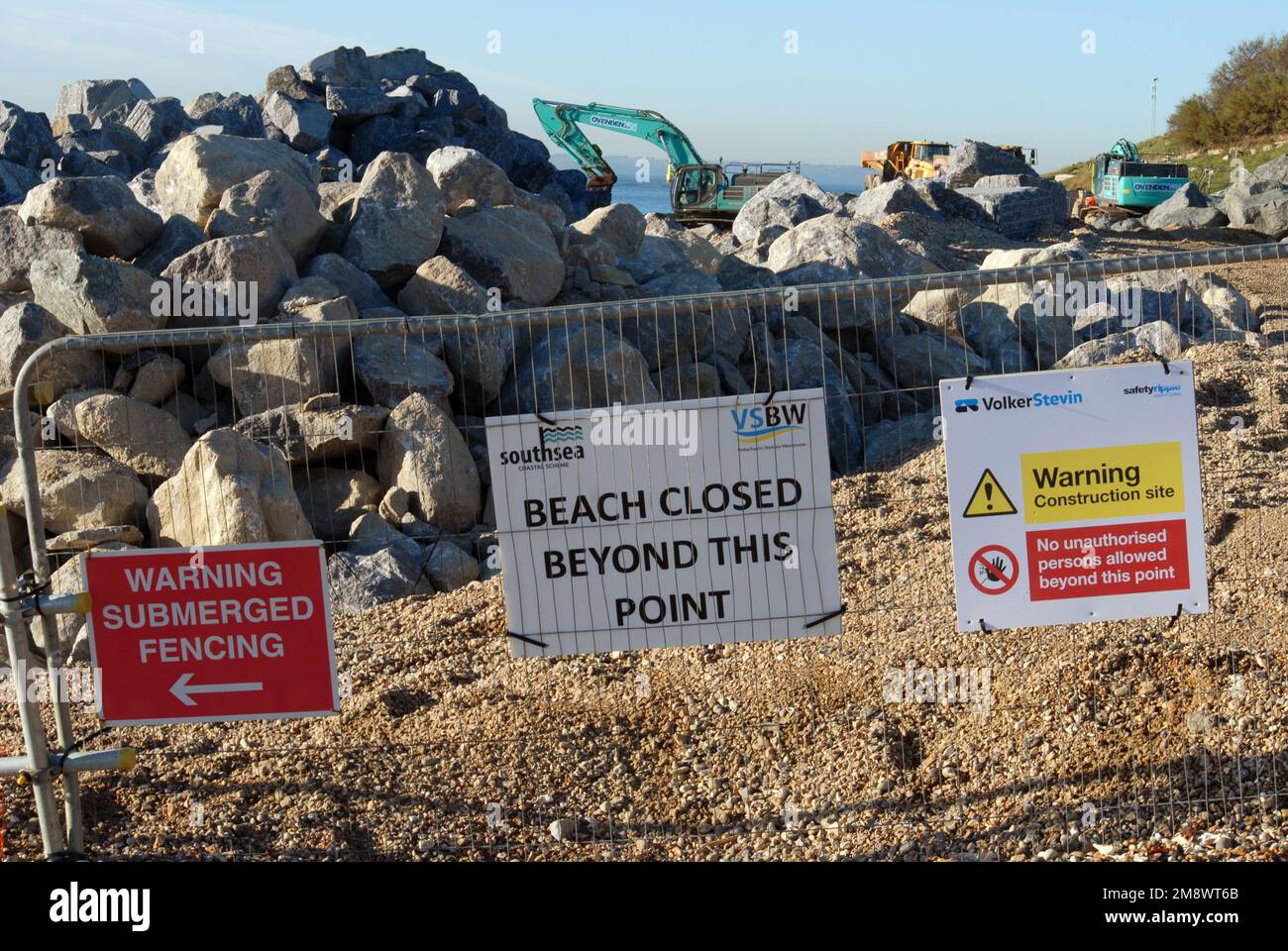 Southsea Coastal Scheme, Coastal Defence Project, Portsmouth, Hampshire ...