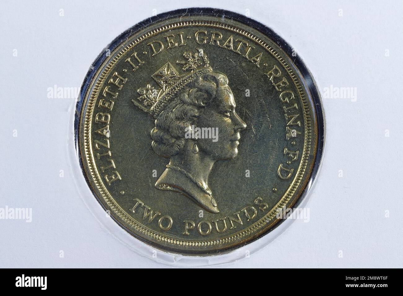 1995 two pound coin hi-res stock photography and images - Alamy