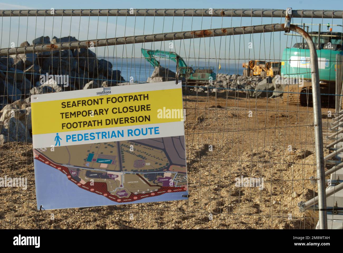 Southsea Coastal Scheme, Coastal Defence Project, Portsmouth, Hampshire ...