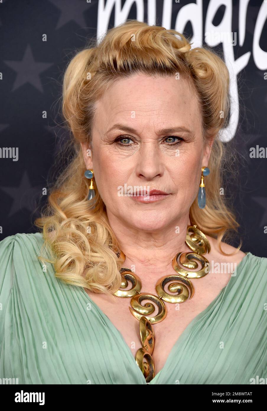 Patricia Arquette arrives at the 28th annual Critics Choice Awards at ...