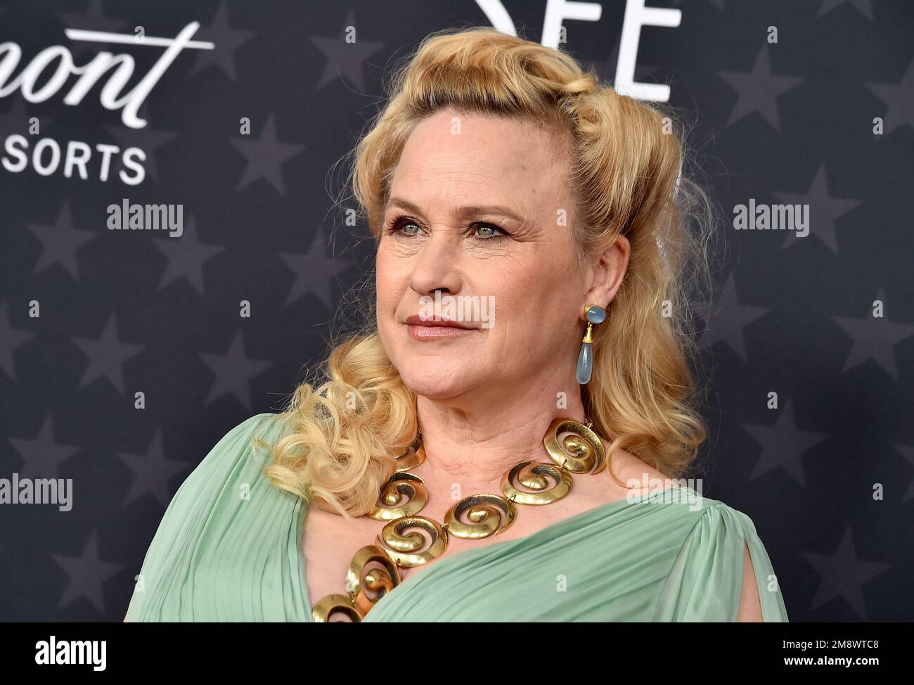 Patricia Arquette arrives at the 28th annual Critics Choice Awards at ...